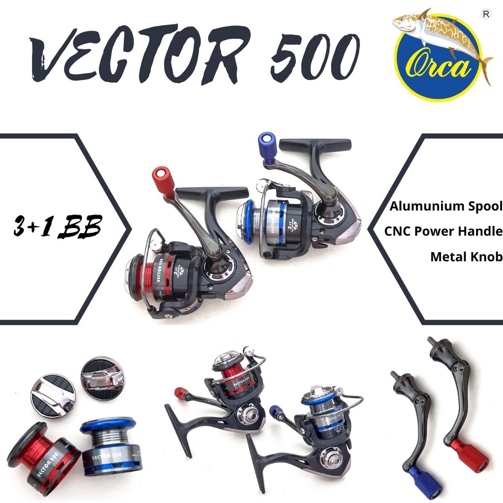 Orca Vector PH Mini Fishing REEL/Orca Vector PH Mini Fishing REEL/Orca ...