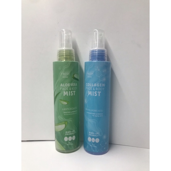 Fresh Skinlab Aloe Vere/ Collagen Face & Body Mist (150ml) | Shopee ...