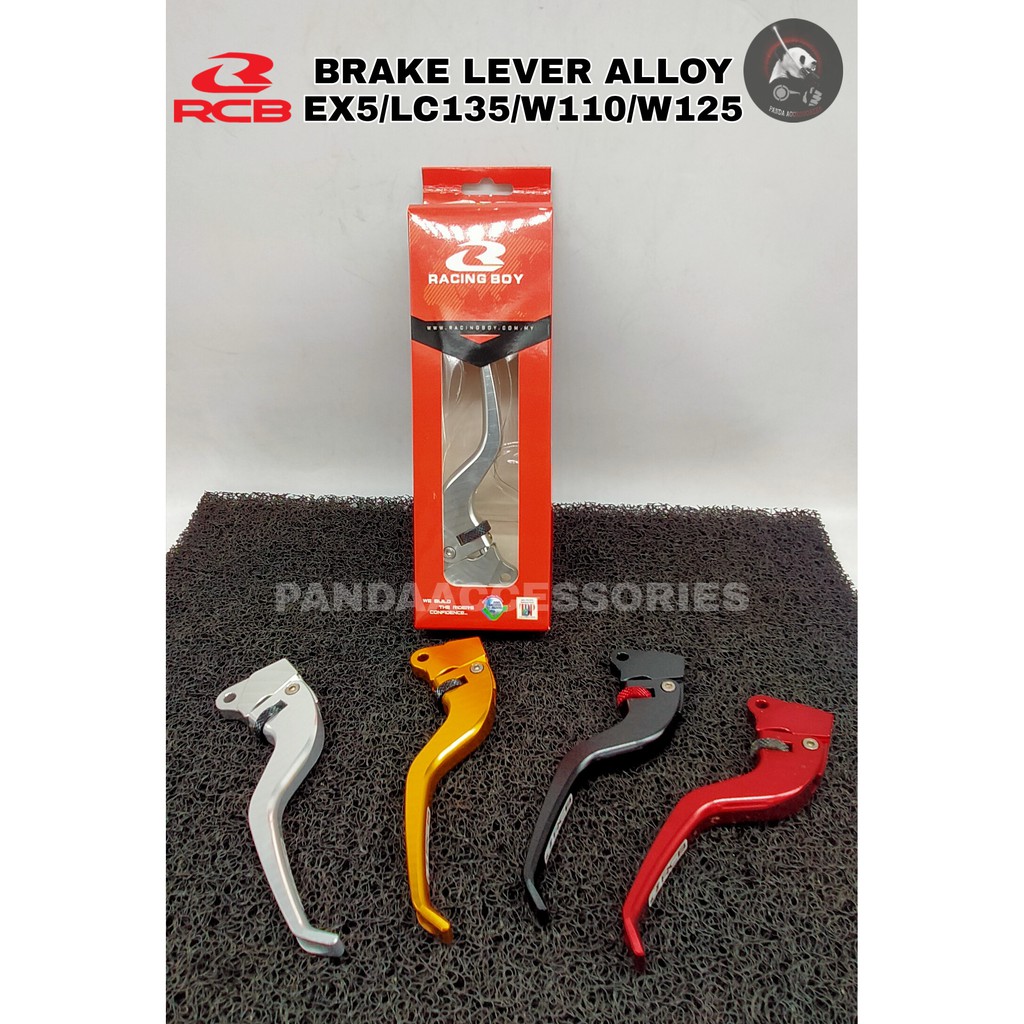 EX5 / DREAM BRAKE LEVER ALLOY ADJUSTABLE RCB RACING BOY MODEL ...