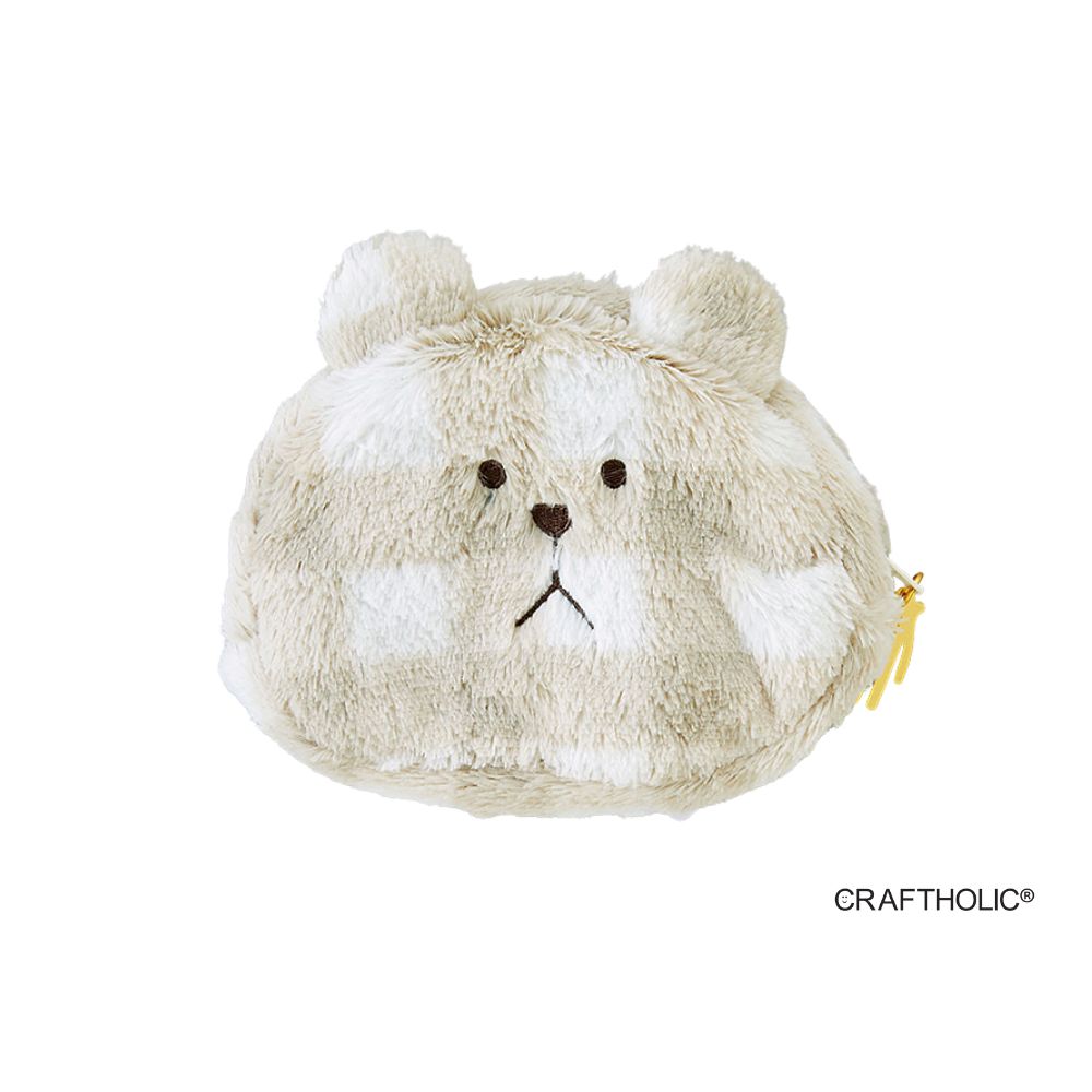 CRAFTHOLIC Pouch - Checked SLOTH | Shopee Singapore
