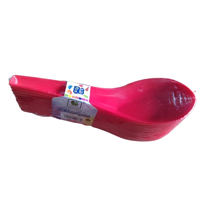 Plastic Soup Spoon 12pcs/Set / Sudu Sup Plastik L-11983P | Shopee Singapore