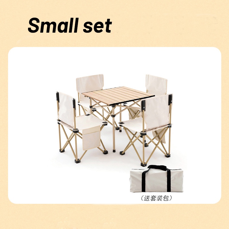 🇸🇬 [READY STOCK] Portable Camping Table Chair Set Outdoor Table Chair ...