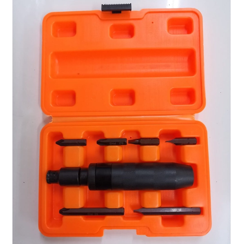 Grade A Impact Driver with 6 Bits Screw Driver Set Tool Screwdriver Set ...