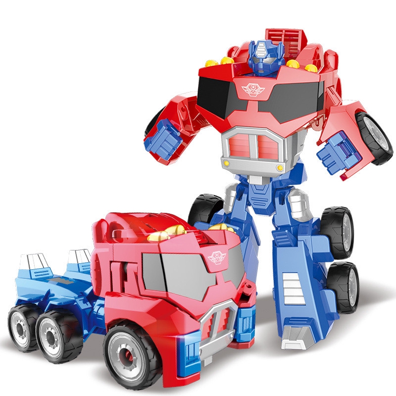 Transformer block Trucks Stem Robots Construction Building Blocks Set ...