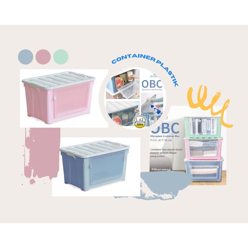 Plastic Multifunction Container Box Box Multipurpose OSB OSS OBC ...