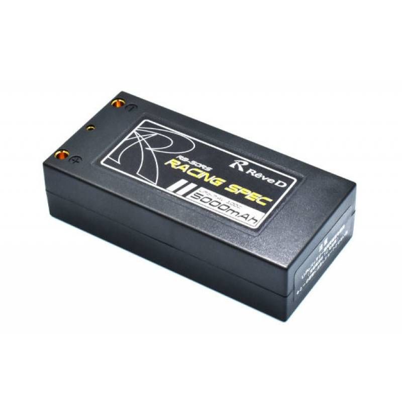 ReveD _RB-50RS-7.4V 5000mAh short type Li-Po battery | Shopee Singapore