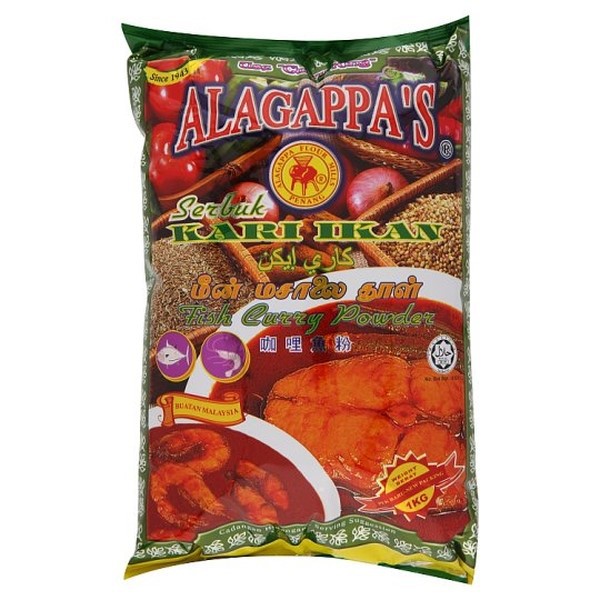 ALAGAPPA'S FISH CURRY POWDER 1KG | Shopee Singapore