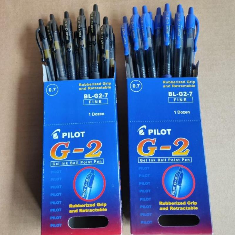 Pilot G2 BL-G2 Gel Pen (1pack/12 pcs) | Shopee Singapore