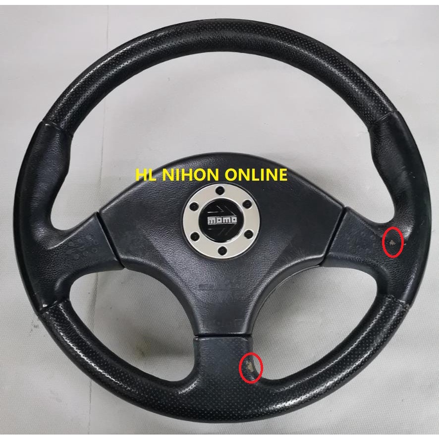 (USED)Toyota Daihatsu K-car Momo Steering Wheel GINO PASSO AVY Perodua ...