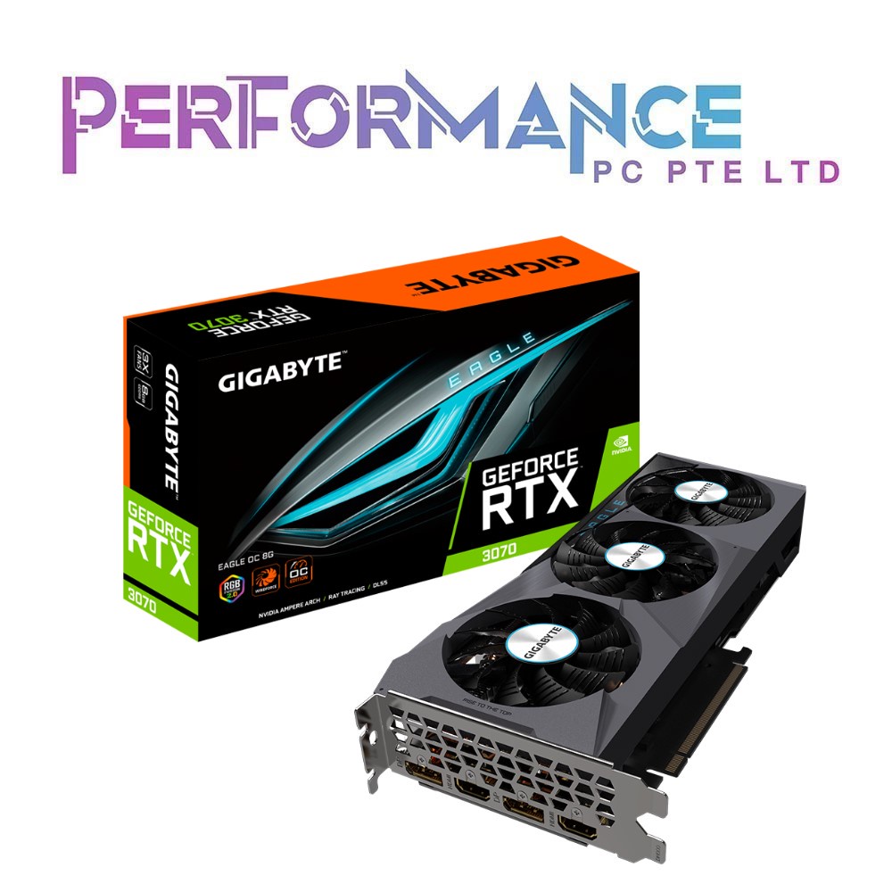 Gigabyte GeForce RTX 3070 EAGLE OC 8G (3 YEARS WARRANTY BY CDL TRADING ...