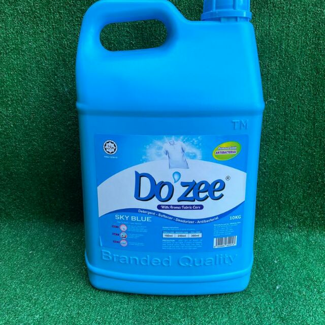 Dozee brand laundry soap (soft blue bottle) | Shopee Singapore