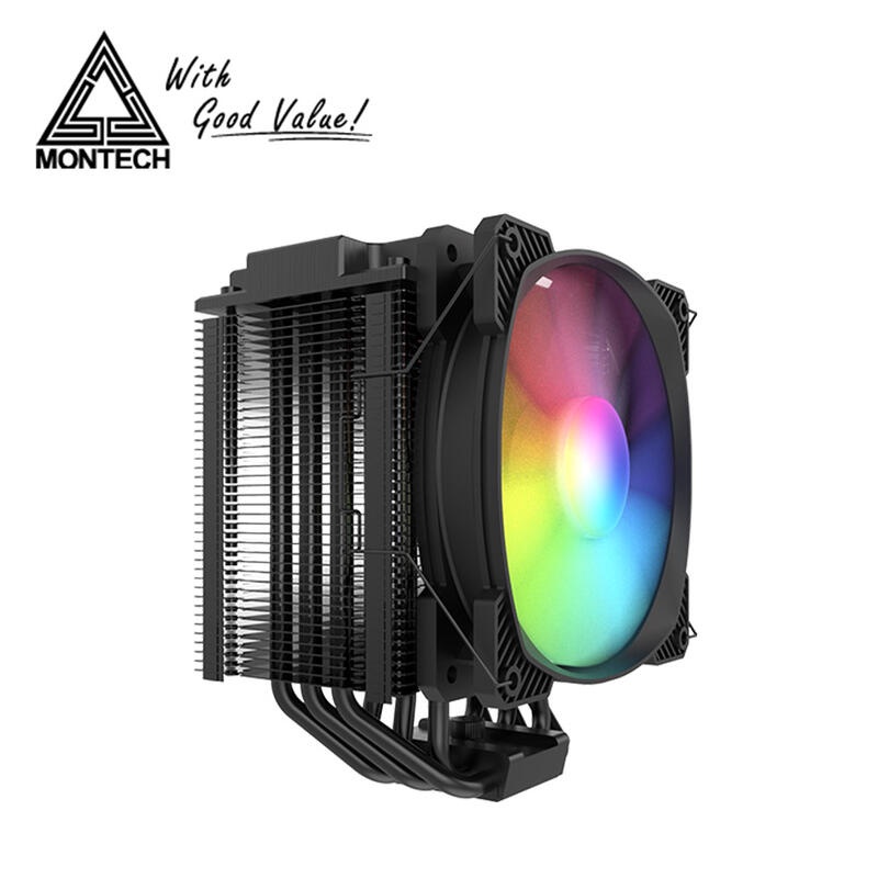 MONTECH Monarch Air Cooler 210 Six Duct Radiator TDP 210W | Shopee ...