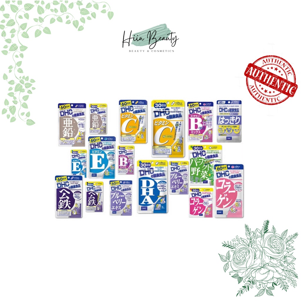 Dhc Japanese Vitamin Supplement Pills 30 days | Shopee Singapore