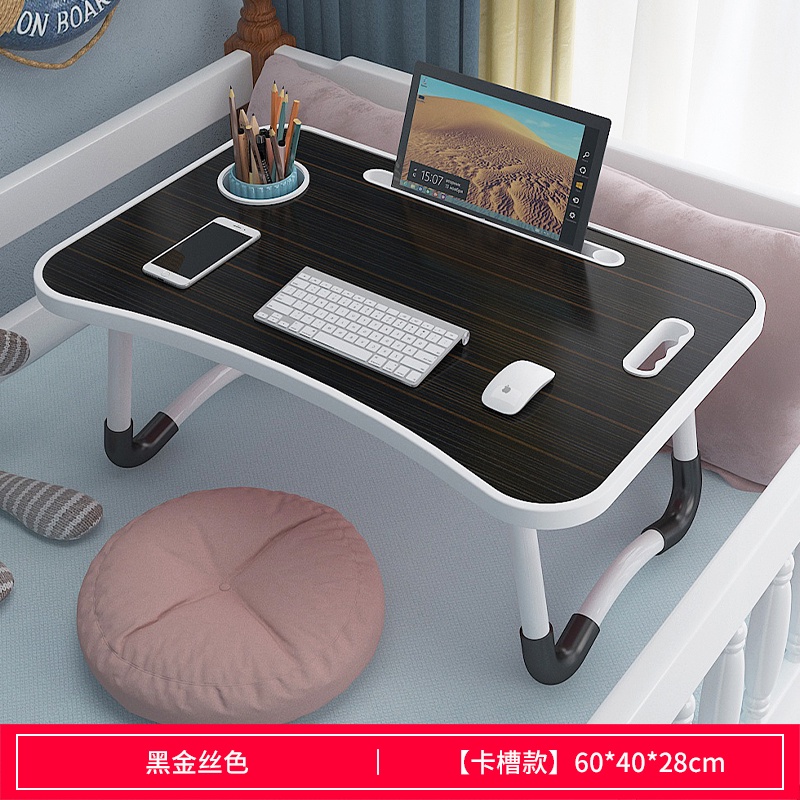 Jccy Table Computer Dormitory Bed Desk Simple Folding Bedroom Students ...