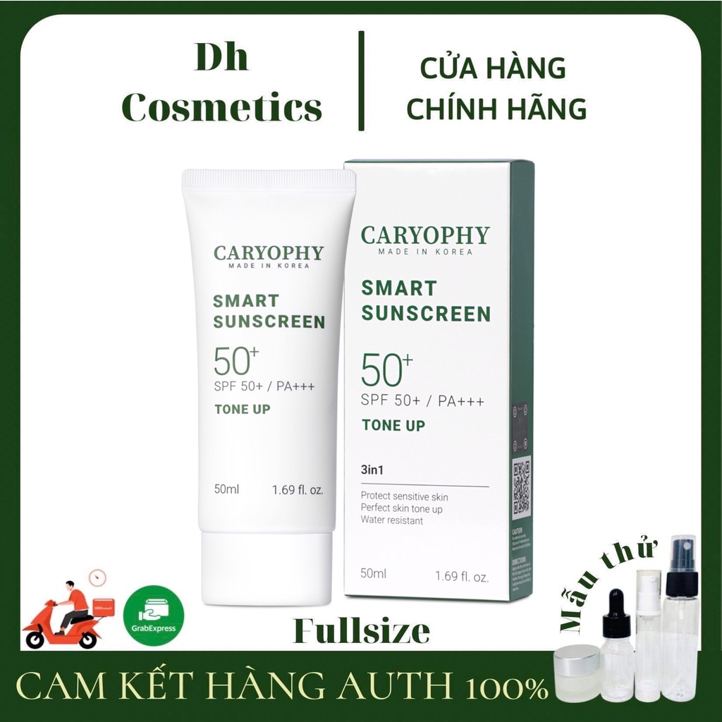 Caryophy Smart Sunscreen Tone Up SPF50+/ PA +++ 50ml - DHcosmetic ...