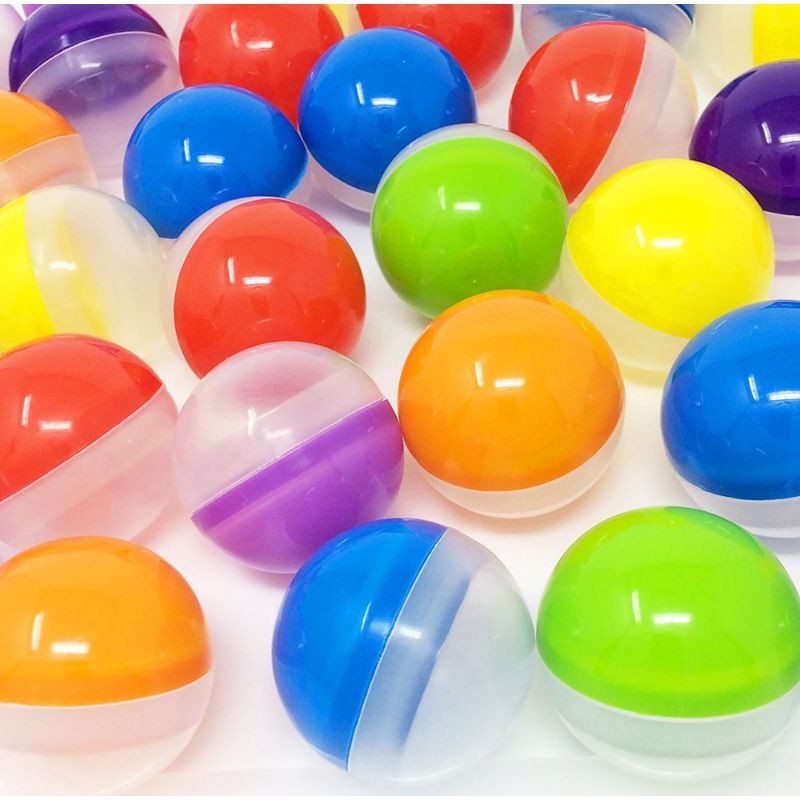 Capsule Toy Shell 100 Capsules/1 pack ️ Color Random Shipping Gacha ...