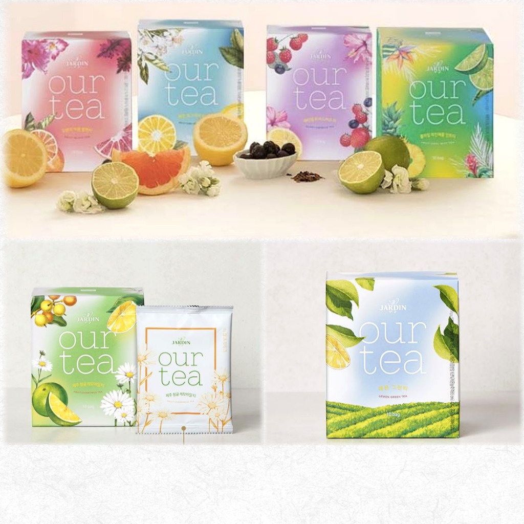 [JARDIN] Our Tea 6types / Blending Tea / Fruit Tea | Shopee Singapore