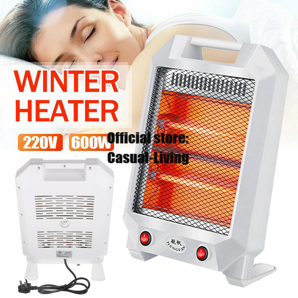 New Portable Electric Heater Winter Warmer Fan 600W 220V Silent Home ...