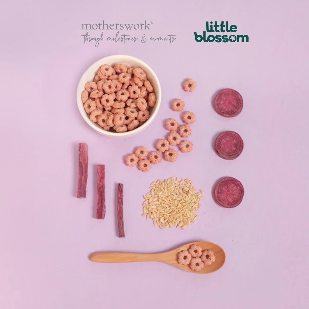 Little Blossom Organic Brown Rice Puffs 40g - Baby Snacks | Shopee ...