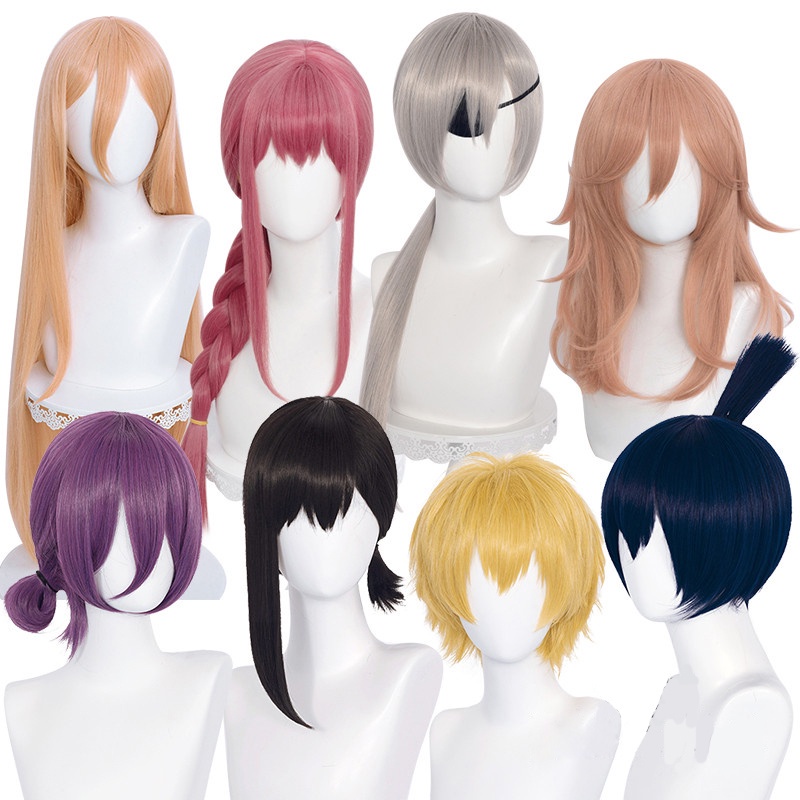 Misscoo Chainsaw Man Wig Makima/Denji/Quanxi/Power/Hayaka/Higashiyama ...