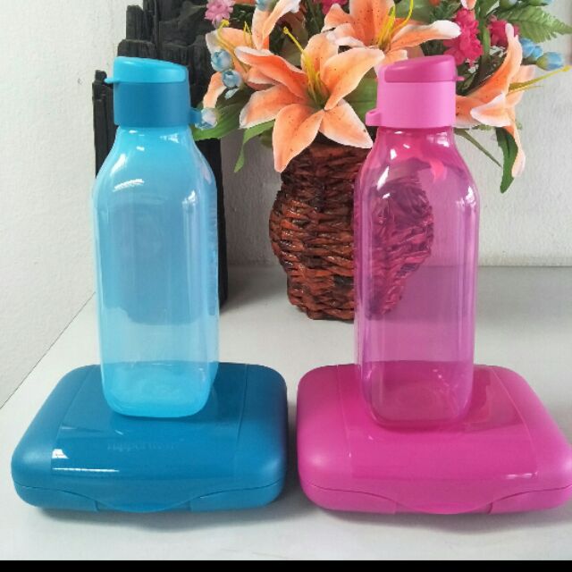 Tupperware Compact Lunch set -Sq eco bottle(1)500ml and and slim ...