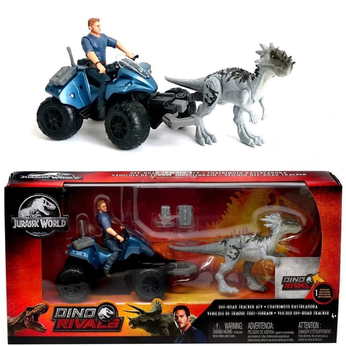 Jurassic World Dino Rivals Off-Road ATV & Cuatrimoto Rastreadora (RS ...