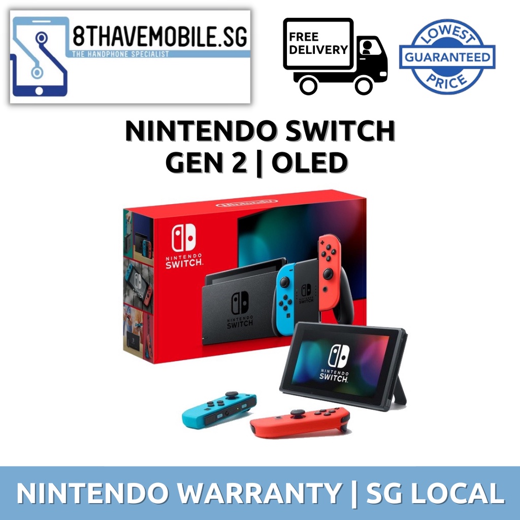 Nintendo Switch Console Gen 2 | Switch OLED | 1 Year Local Distributor ...