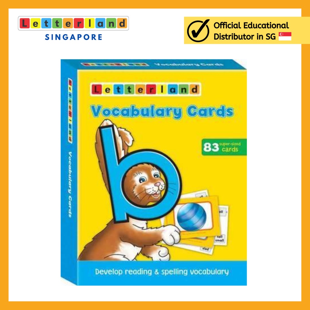 Letterland Vocabulary Cards | Shopee Singapore