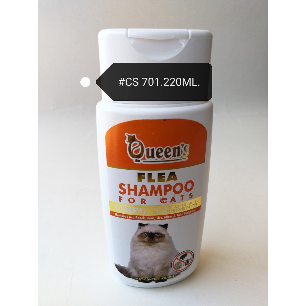 Queen's Cat Flea Shampoo Lice Mite Tick (220ml) | Shopee Singapore