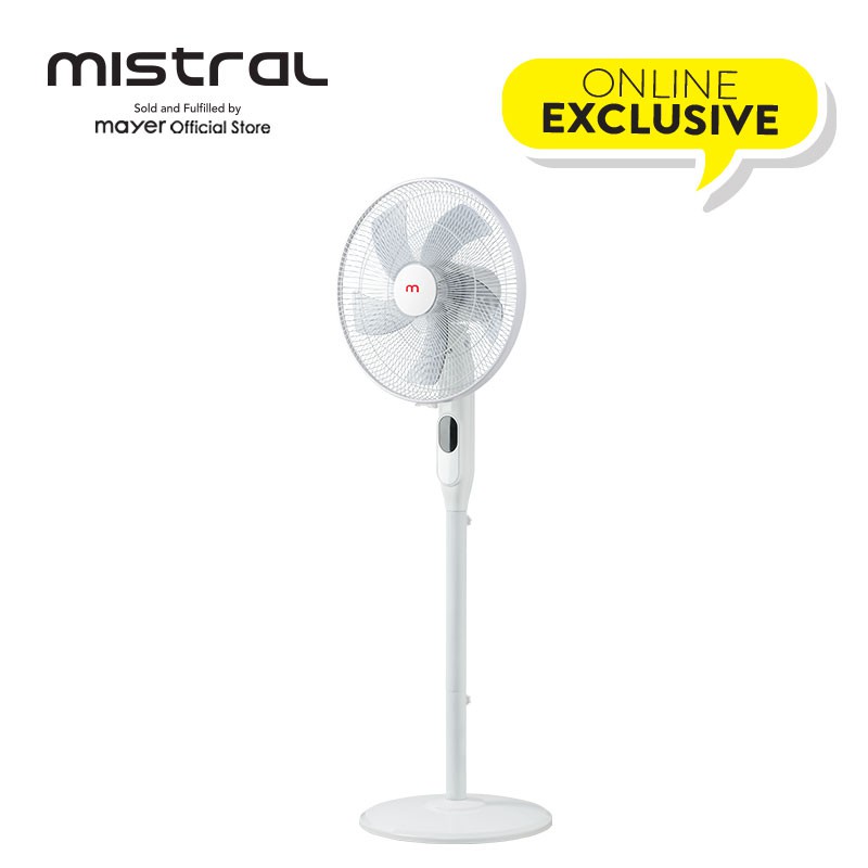 Mistral 16" ABS Blade Stand Fan with Remote Control MSF046R / 16” Stand ...