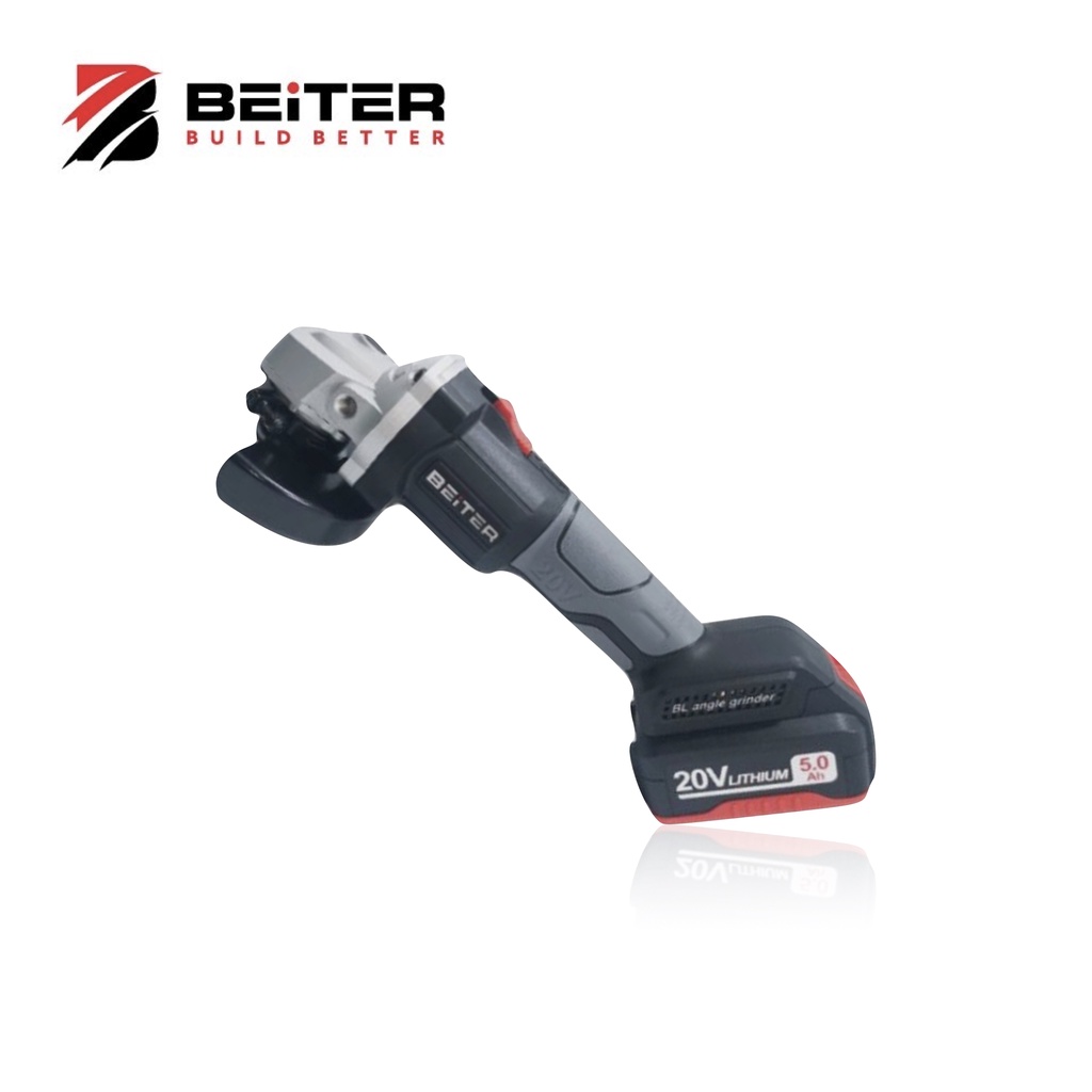 Beiter BA618-20V 20V/5.0Ah BL Angle Grinder (with 2 Batteries) | Shopee ...