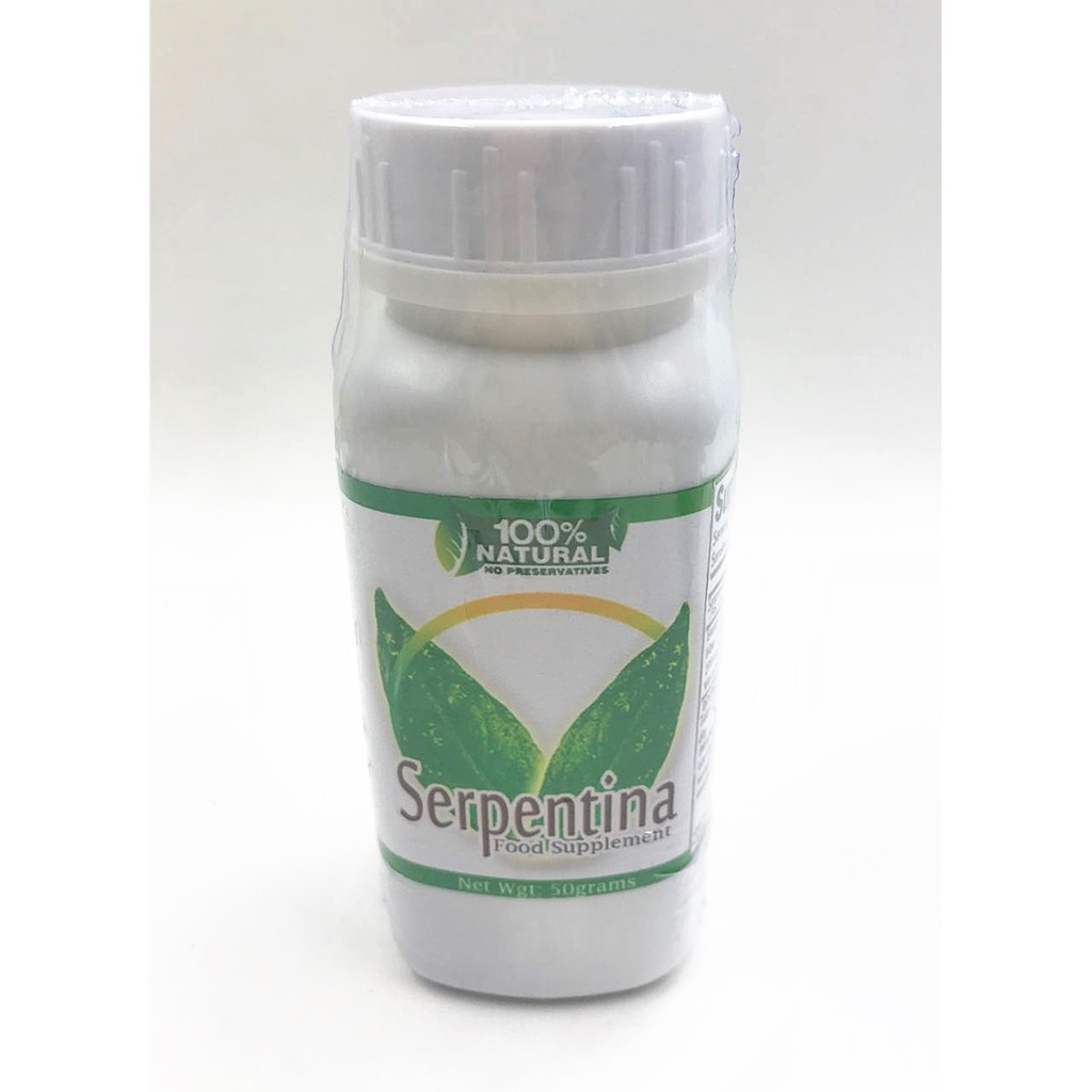 Serpentina Capsule 100's Natural Herb Food Supplement | Shopee Singapore