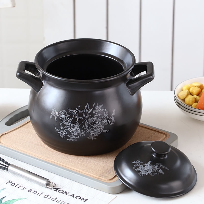 Casserole Stew Large Capacity Soup Pot Ceramic Casserole High ...
