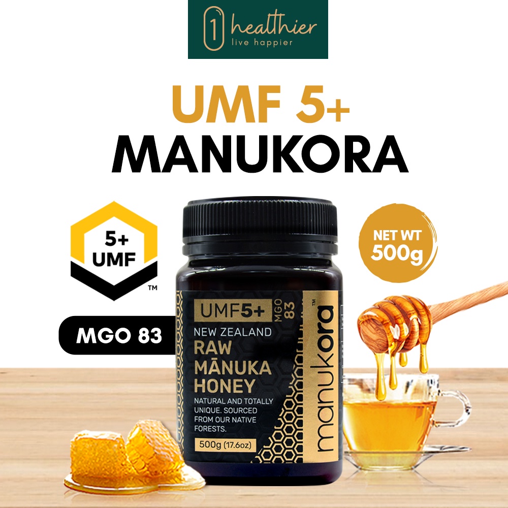 [[UMF 5+/10+] Manukora New Zealand Raw Manuka Honey (250g/360g/500g/1kg) | Shopee Singapore