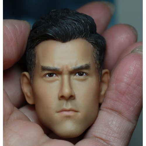 Asia Man Action Figure Eddie Peng Yuyan Head 1/6 scale Male actor Head ...