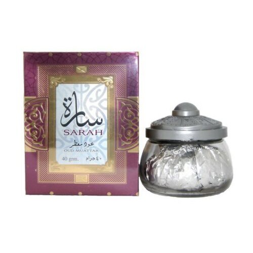SUROORI Sarah Oud Muattar (40grams) Arabian bukhoor bakhoor gaharu ...