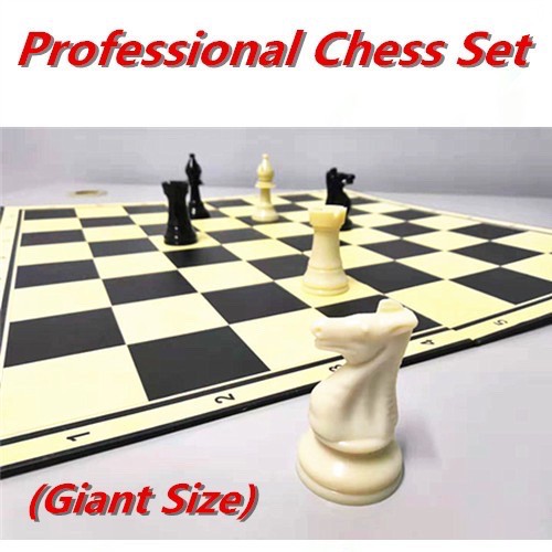 Professional Tournament Solid Chess Set Folding International Chess ...