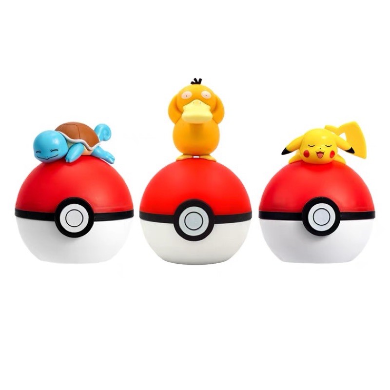 [GSS CLEARANCE SALE] Pokemon Pikachu Squirtle Psyduck Figurines ...