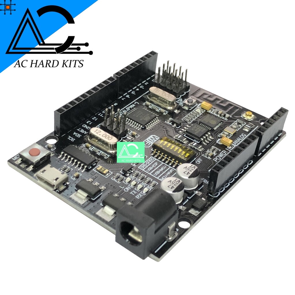 WiFi+UNO R3 ATmega328P+ESP8266 USB-TTL CH340G | Shopee Singapore