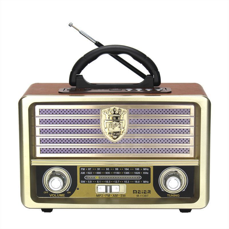 RADIO BRAND MEIER MOSEL M-111BT&M-113BT CLASSIC STYLE, VINTAGE, Antique | Shopee Singapore