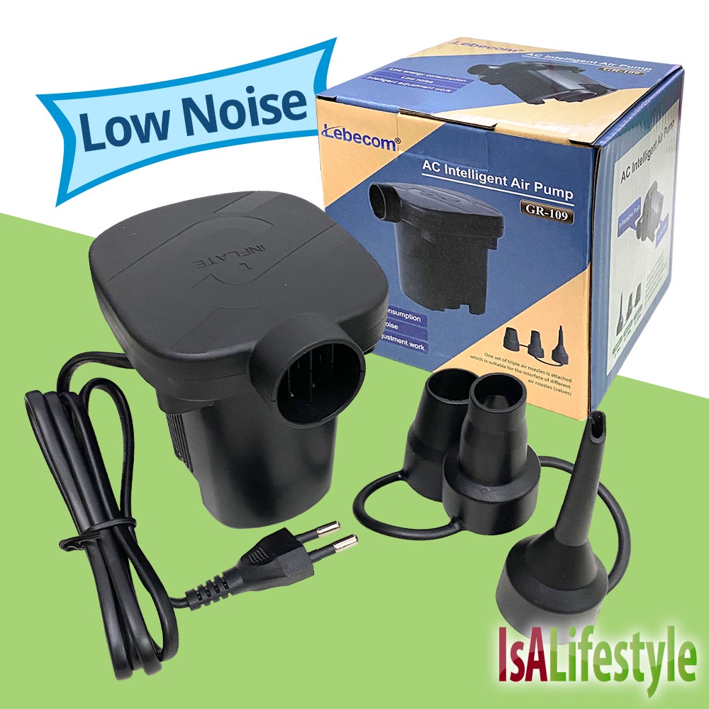 IsAlifestyle 220V Electrical Air Pump MY 2 Pin Low Noise Inflatable ...