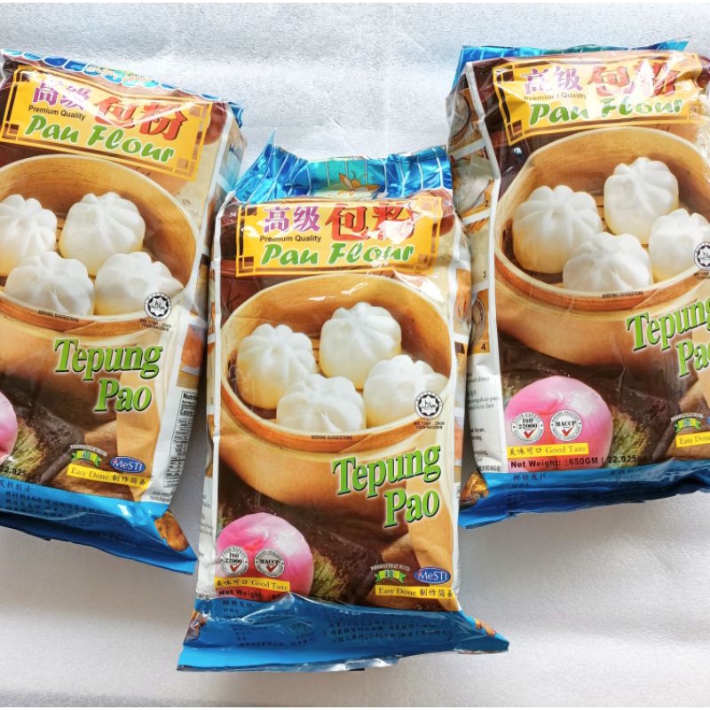 Pau mix pao premix/Pack Powder premix Powder/tepung pao premix | Shopee ...