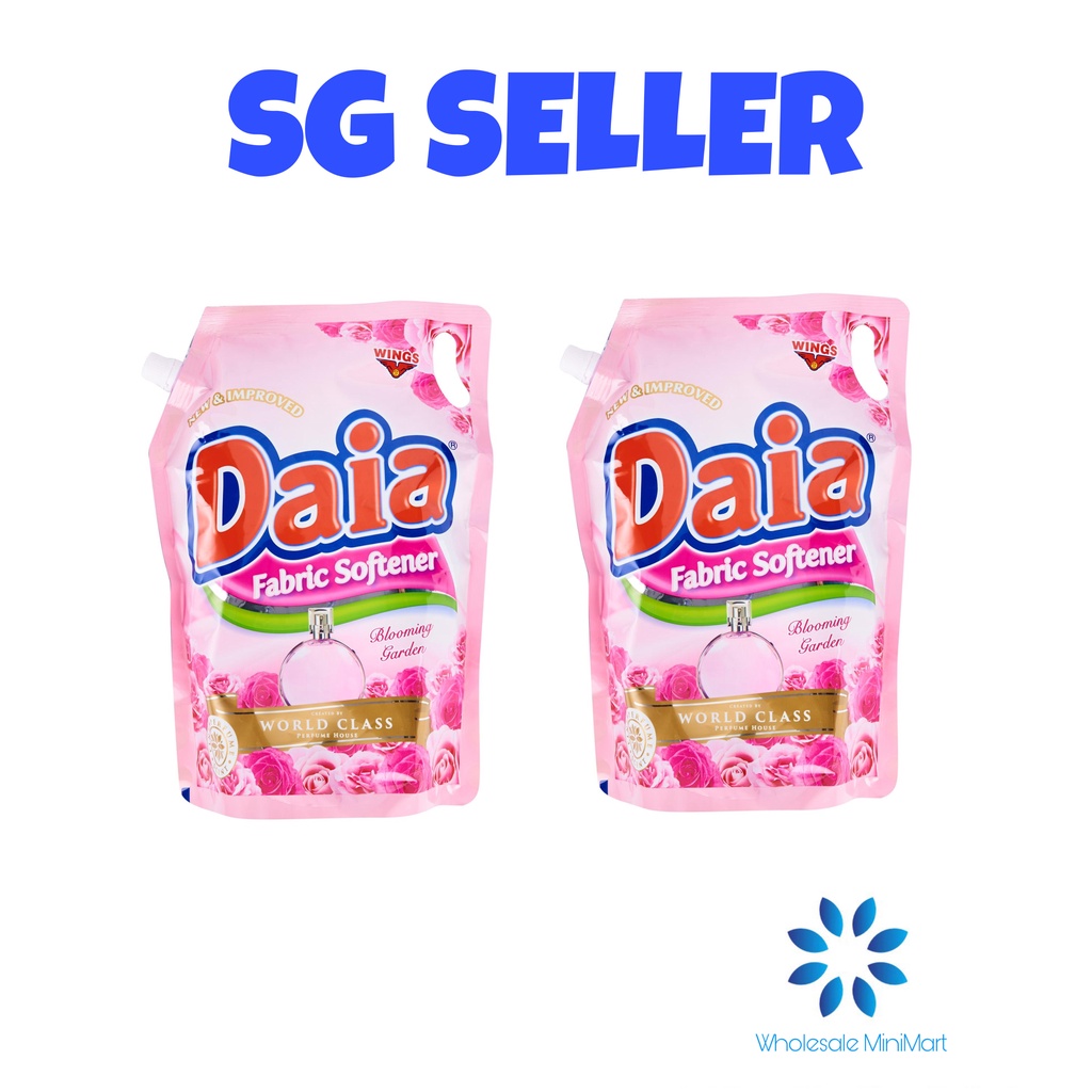 [Ready Stock] Daia Fabric Softener Blooming Garden 1.6L | Shopee Singapore