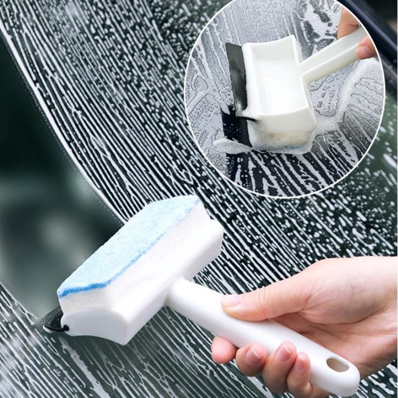 Household double-sided glass cleaner cleaning window brush artifact ...