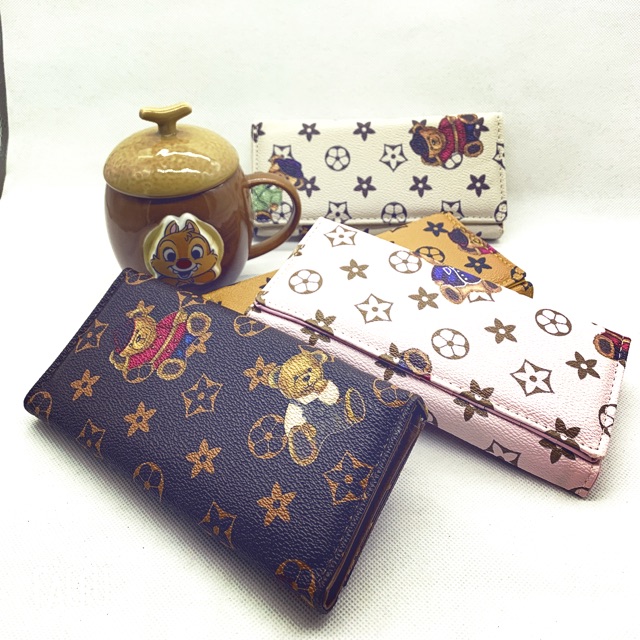 lds fashion Korean style forever young 2 fold long wallet | Shopee ...