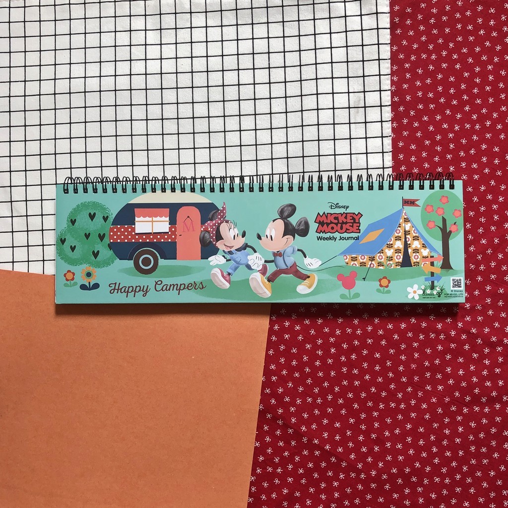 Disney Mickey Mouse Weekly Journal Planner Book | Shopee Singapore