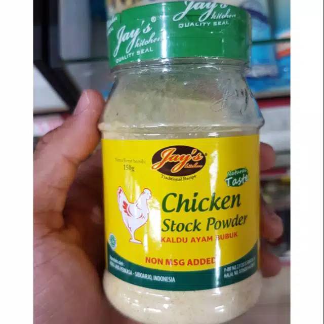Jay's chicken stock powder - chicken stock powder 150 gr | Shopee Singapore