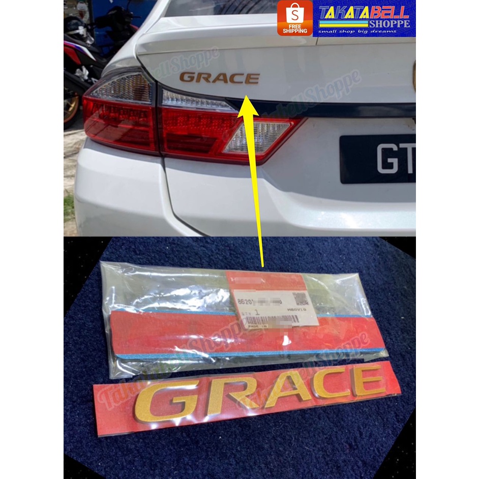 Emblem honda grace/grace emblem for honda city/honda city emblem/emblem ...