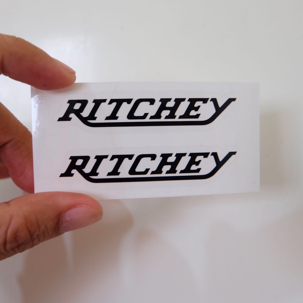 Cutting sticker folding bike sticker road bike fixed bike logo ritchey ...