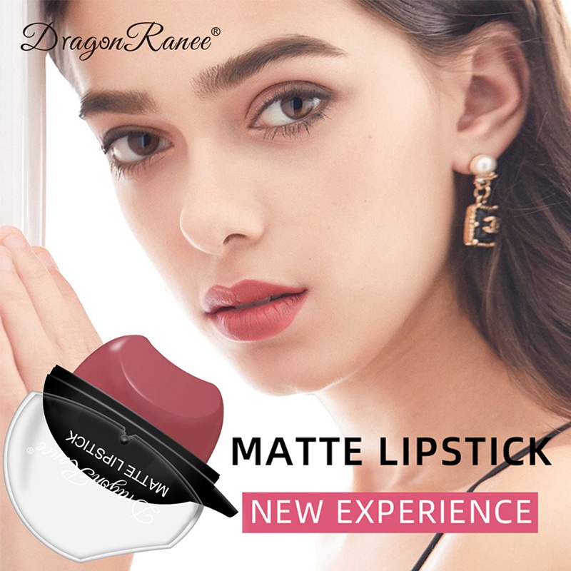 DRAGON RANEE Lazy Lip Lipstick Matte Makeup Lasting Moisturizing ...